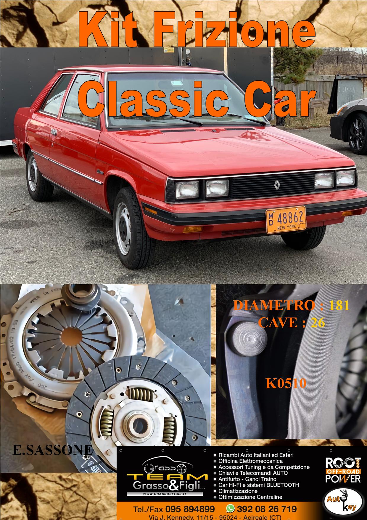 Kit Frizione AMC Alliance - Encore 1.4 1983 > 1985 - Disco ...